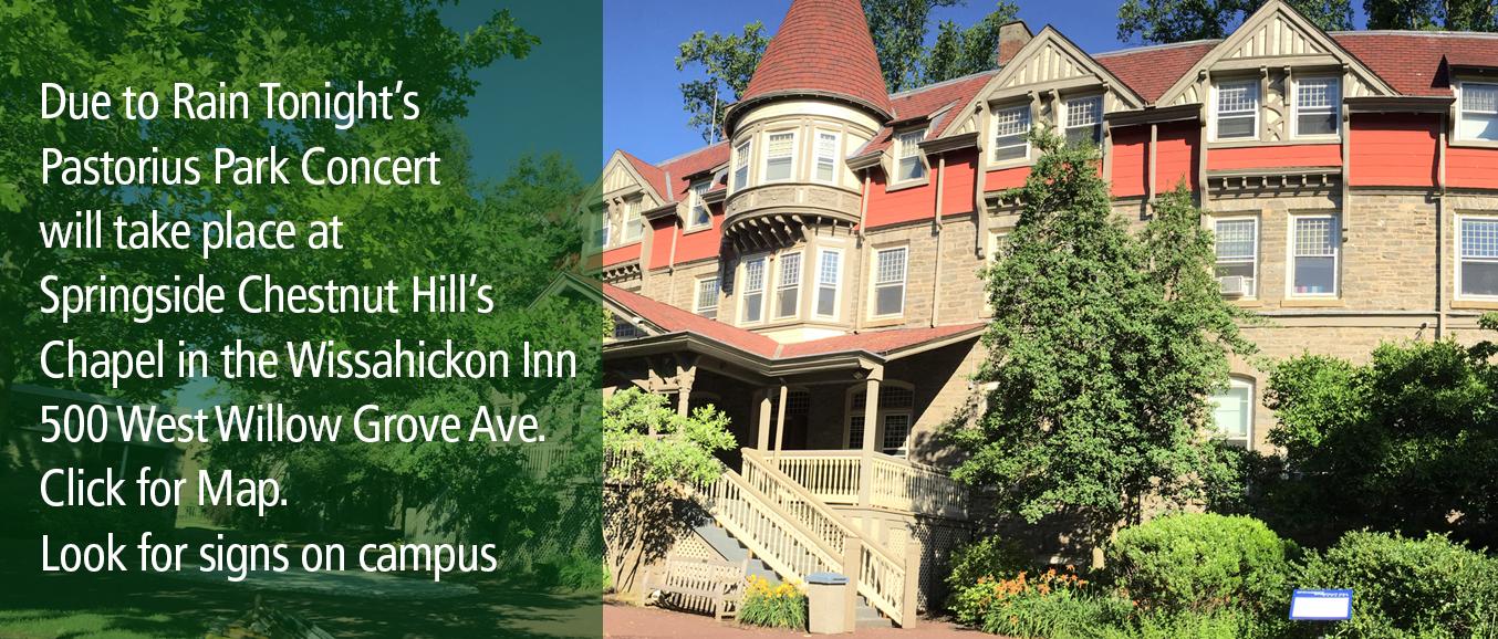 Pastorius Park Summer Concerts - Chestnut Hill Community Association